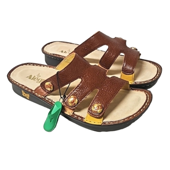 Alegria | Shoes | Alegria Venice Mansory Choco Saldal Womens Size Eu 38 ...